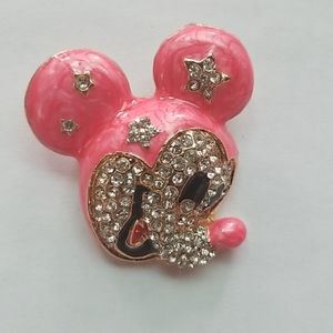 Betsey Johnson | Jewelry | Betsey Johnson Mickey Mouse Brooch Pin ...
